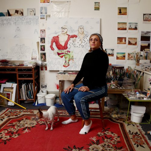 Caroline Zilinsky and John Feitelson, National Portrait Gallery