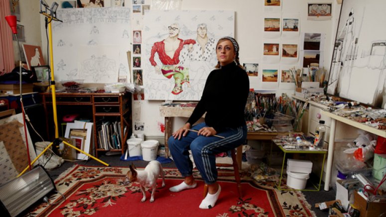 Caroline Zilinsky and John Feitelson, National Portrait Gallery