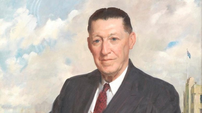 Sir Lawrence Wackett KBE DFC AFC, National Portrait Gallery