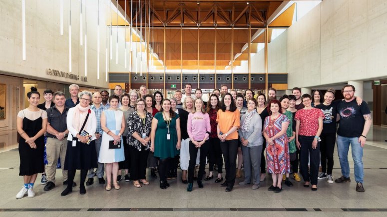 Our team, National Portrait Gallery