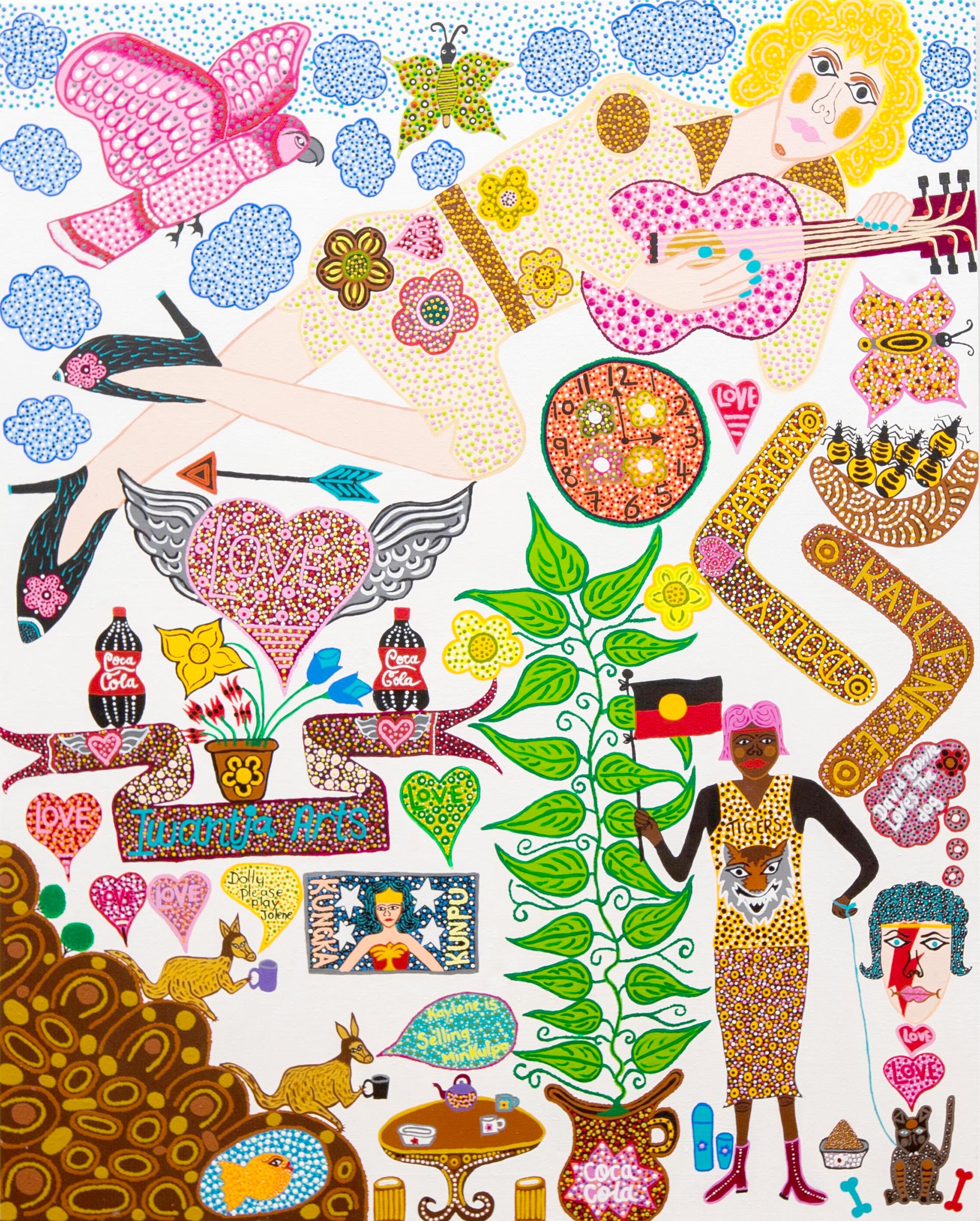 Kaylene Whiskey, National Portrait Gallery