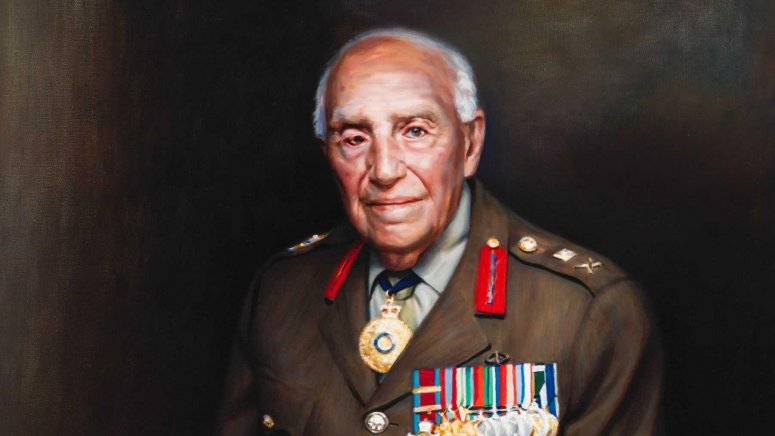 Major General Paul Cullen AC CBE DSO, National Portrait Gallery