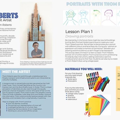 The Immersive World of Thom Roberts, National Portrait Gallery