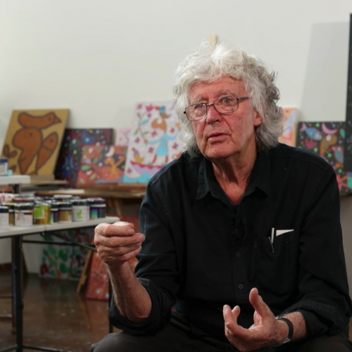 Michael Leunig, National Portrait Gallery